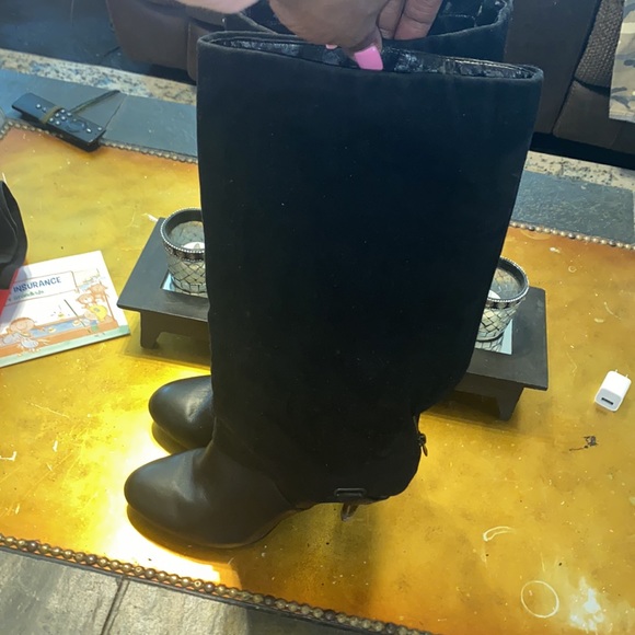 Nine West | Shoes | Biker Rider Flap Boots | Poshmark